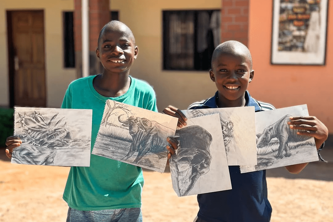 Kalimu’s Drawings Are Ready for Sale! Kasisi Foundation